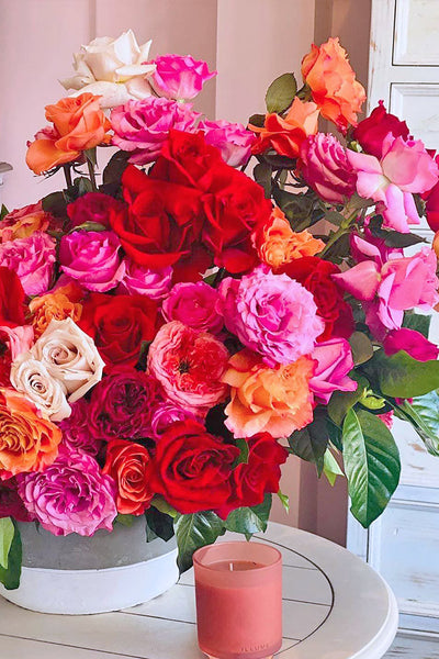 Sunset Roses - Delivery